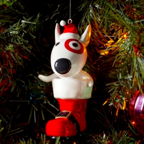 Target | Holiday | Target Wondershop Bullseye The Dog In Santas Boot ...